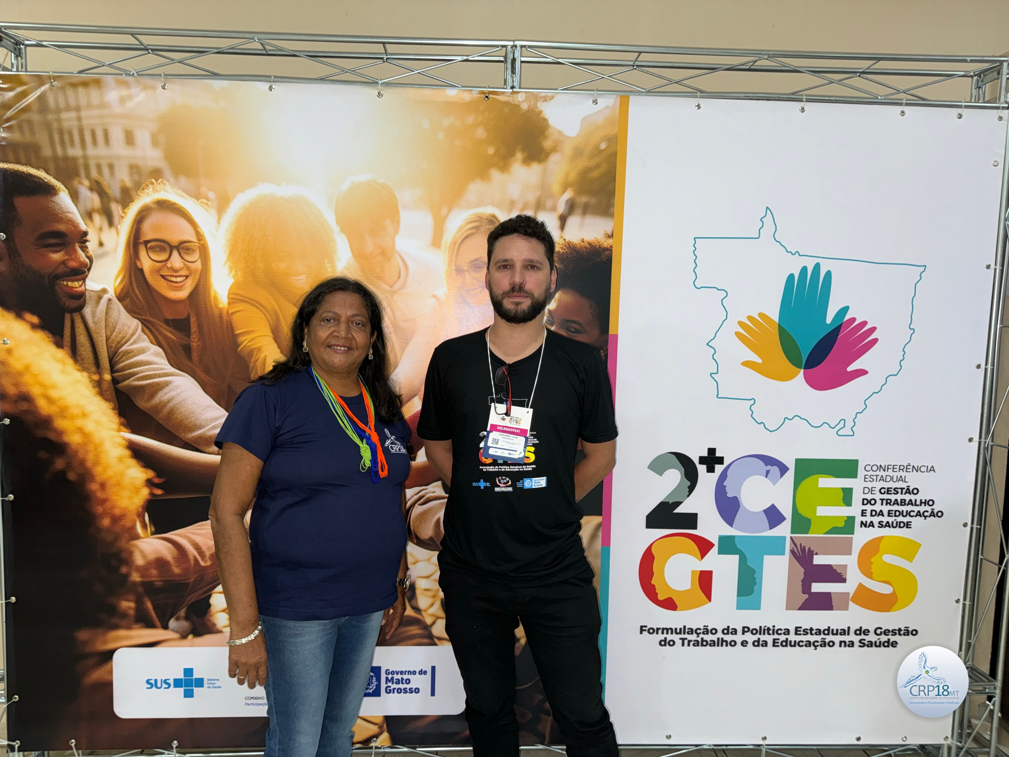 CRP18-MT Participa da 2ª Conferência Estadual de Gestão do Trabalho e ...